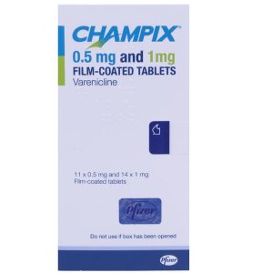 What are the Active Ingredients in Champix : Varenicline