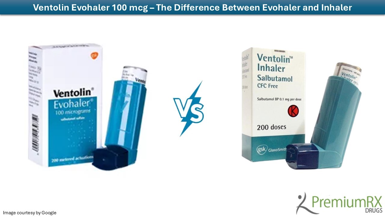 Ventolin Evohaler 100 mcg – The Difference Between Evohaler and Inhaler ...
