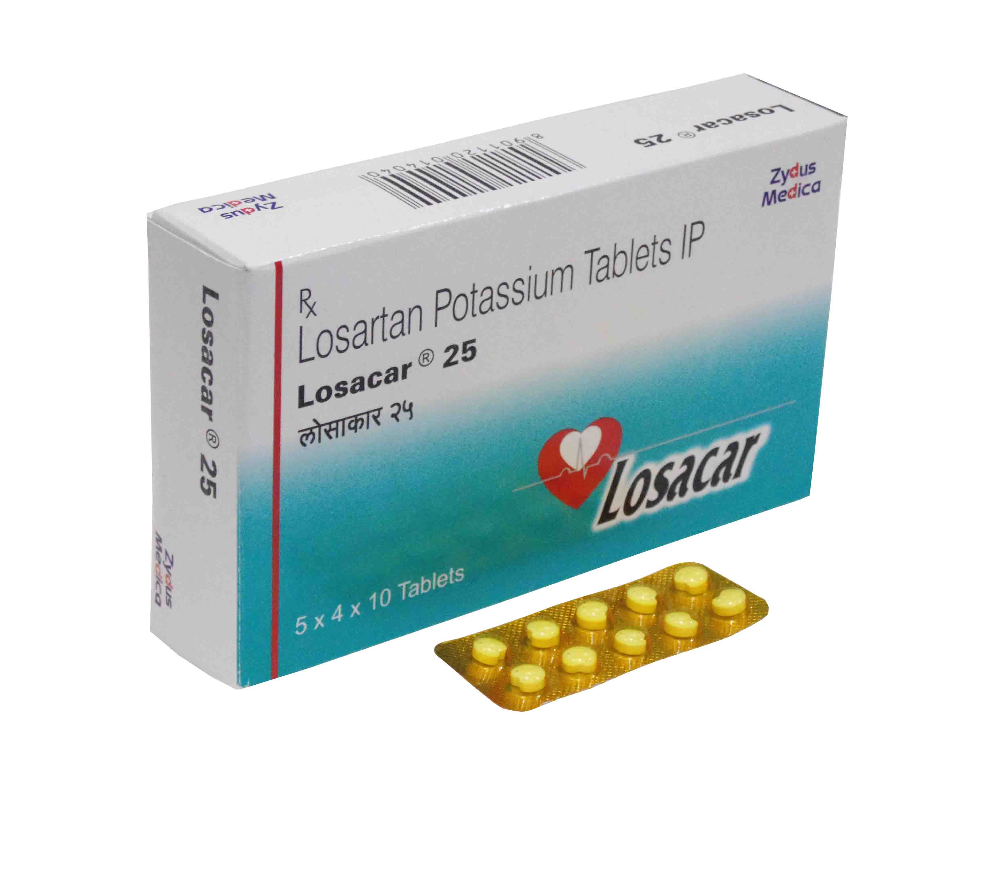 Buy Losacar, Losacar 25 mg (Losartan potassium) online at lowest price,